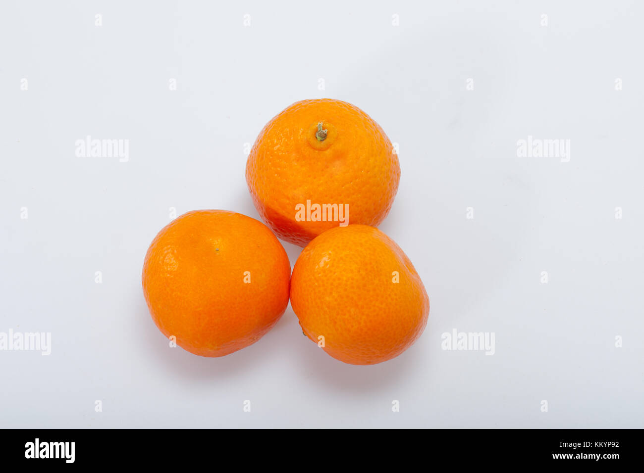 fresh mandarin isolated on white Stock Photo - Alamy