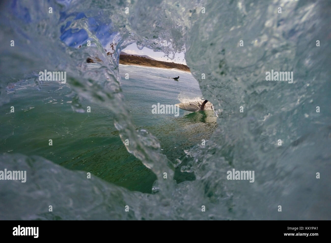 Inside wave inside tube hi-res stock photography and images - Alamy