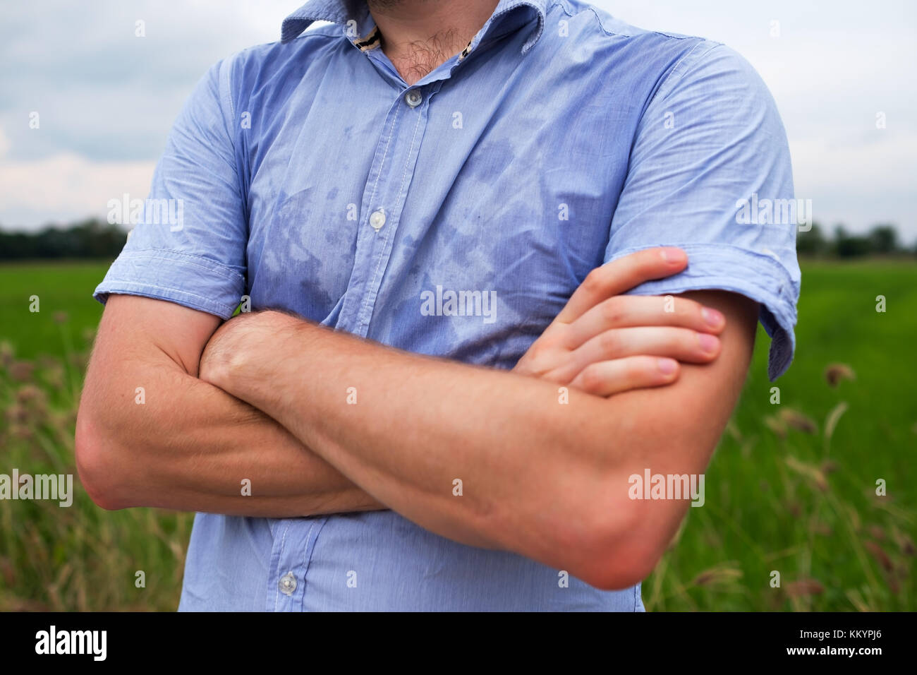 Sweaty armpit hi-res stock photography and images - Alamy