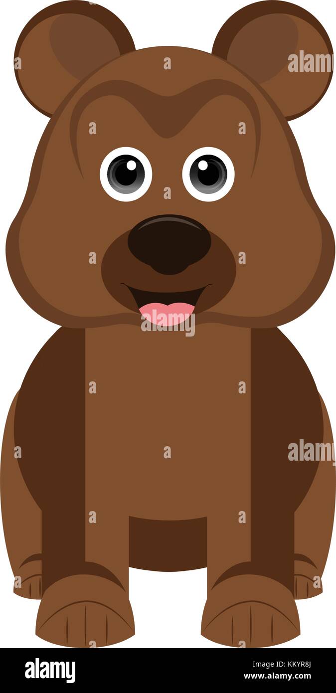 Bear sit Stock Vector Images - Alamy