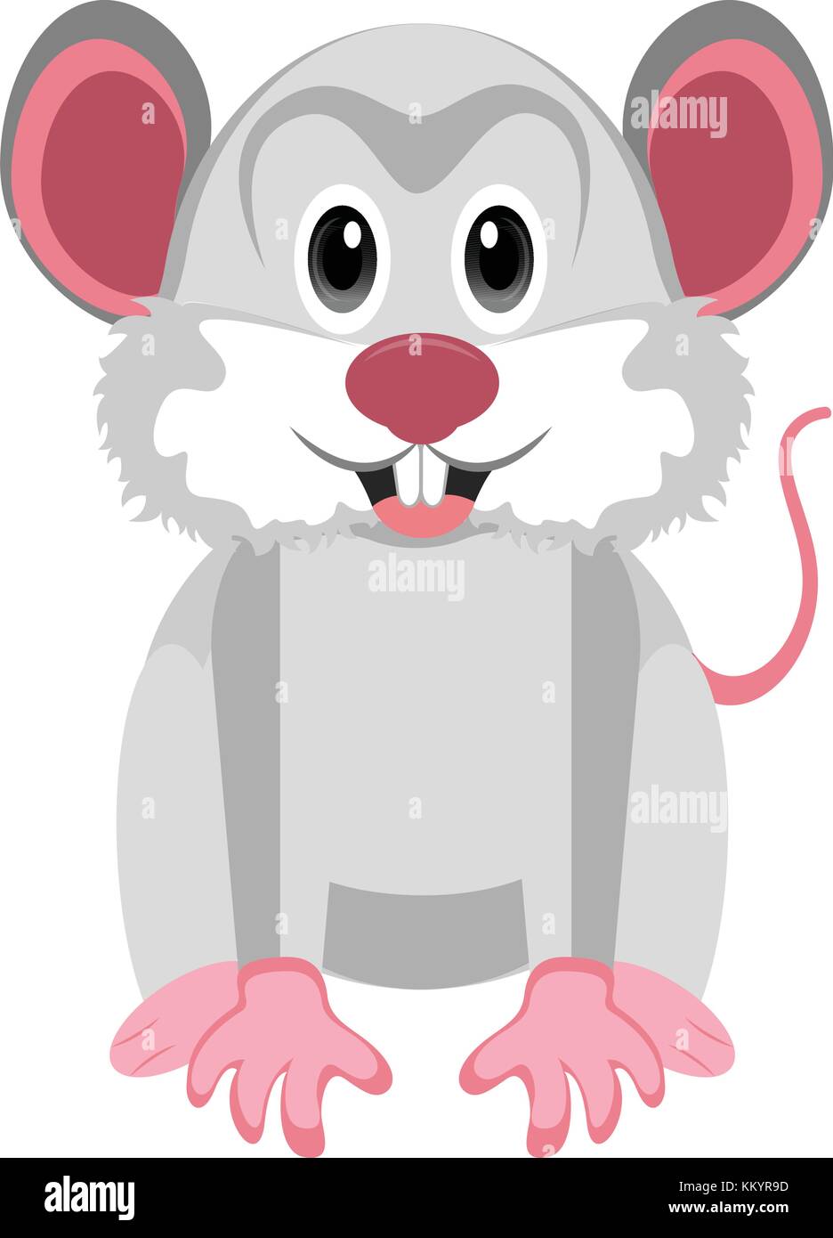 Mice cute cartoon card Stock Vector Images - Alamy