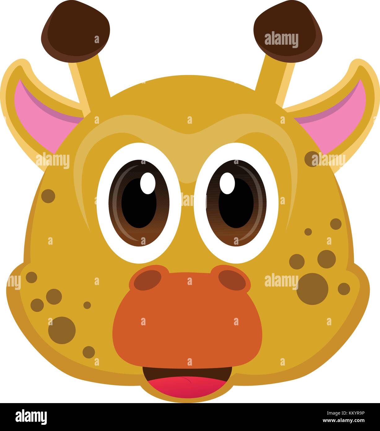Avatar of a giraffe Stock Vector Image & Art - Alamy