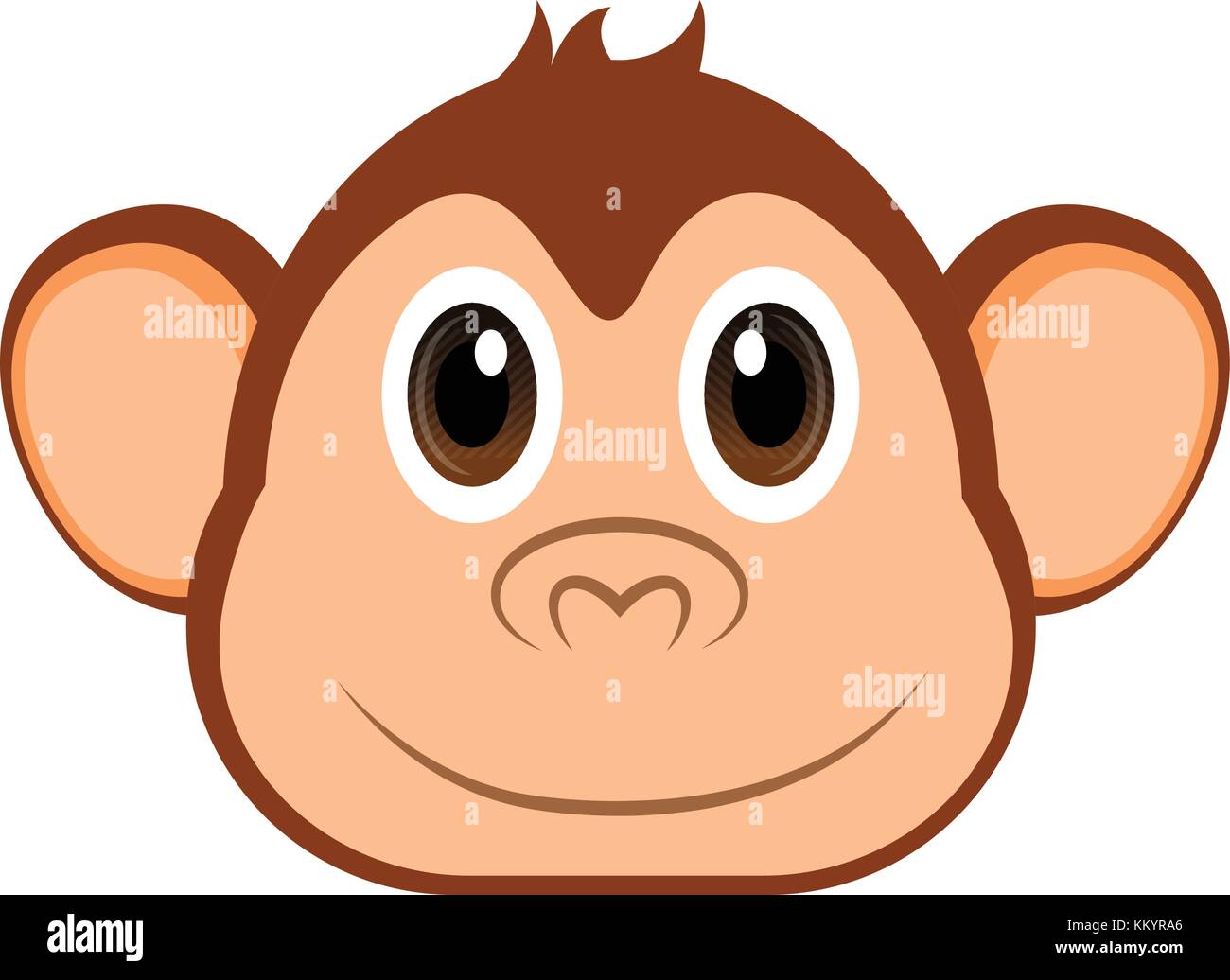 Avatar of a monkey Stock Vector Image & Art - Alamy