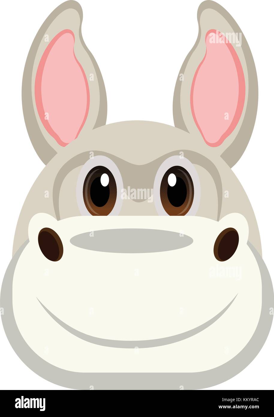 Avatar of a donkey Stock Vector Image & Art - Alamy