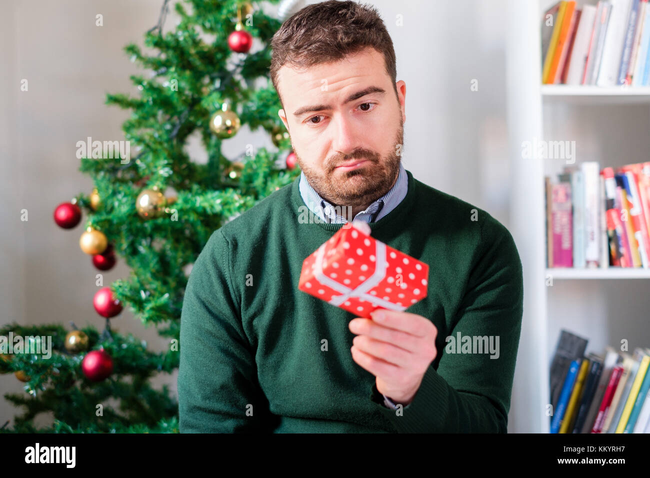 Present box disappointment hi-res stock photography and images - Alamy