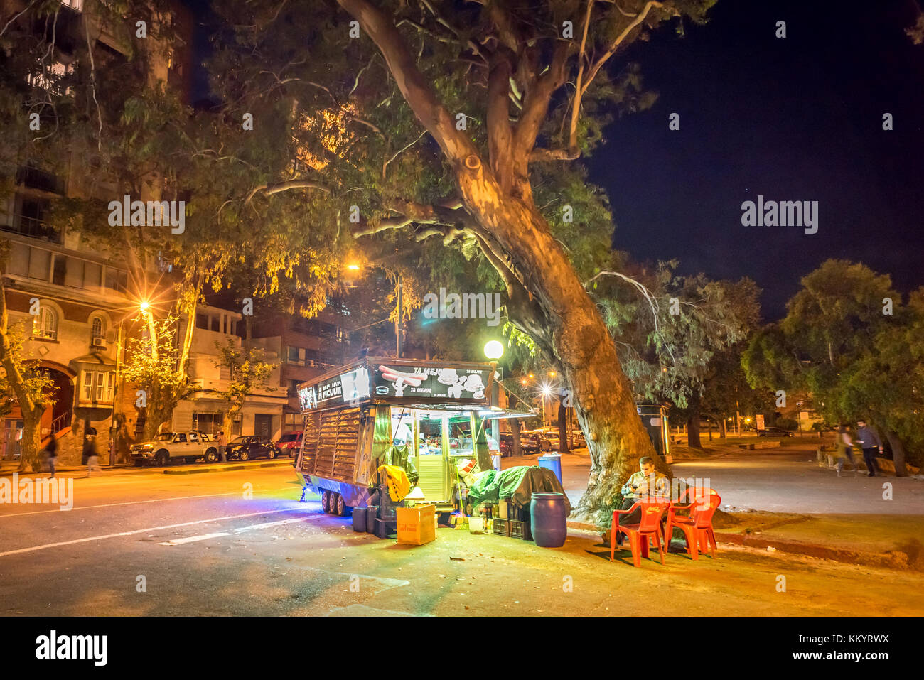 Montevideo nightlife hi-res stock photography and images - Alamy