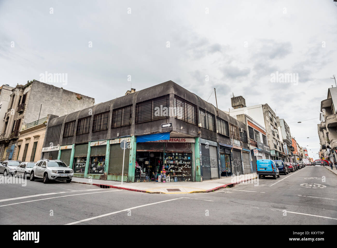 On the streets of Montevideo, Uruguay Stock Photo - Alamy