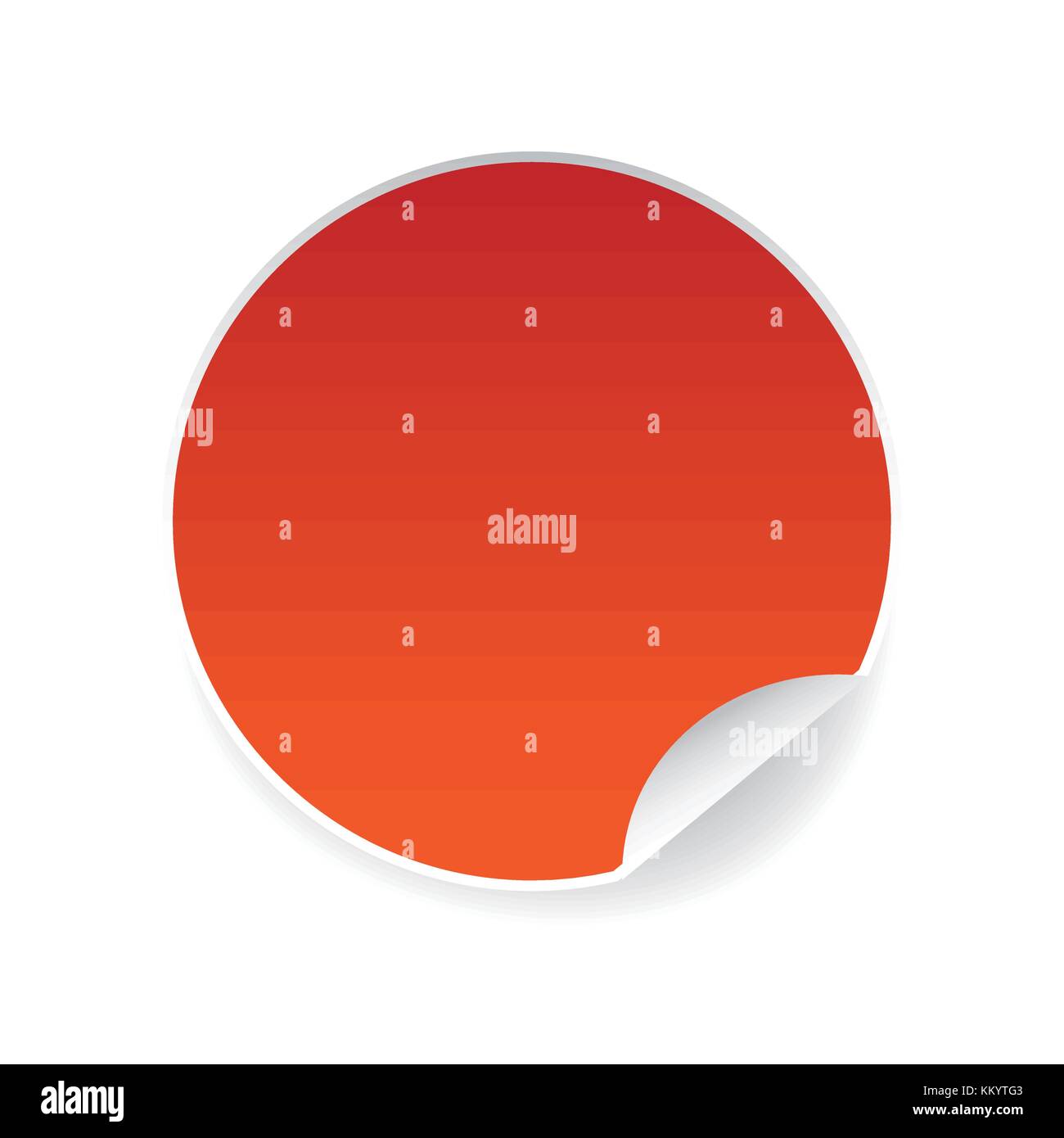 Vector red white round Stock Vector Images - Alamy