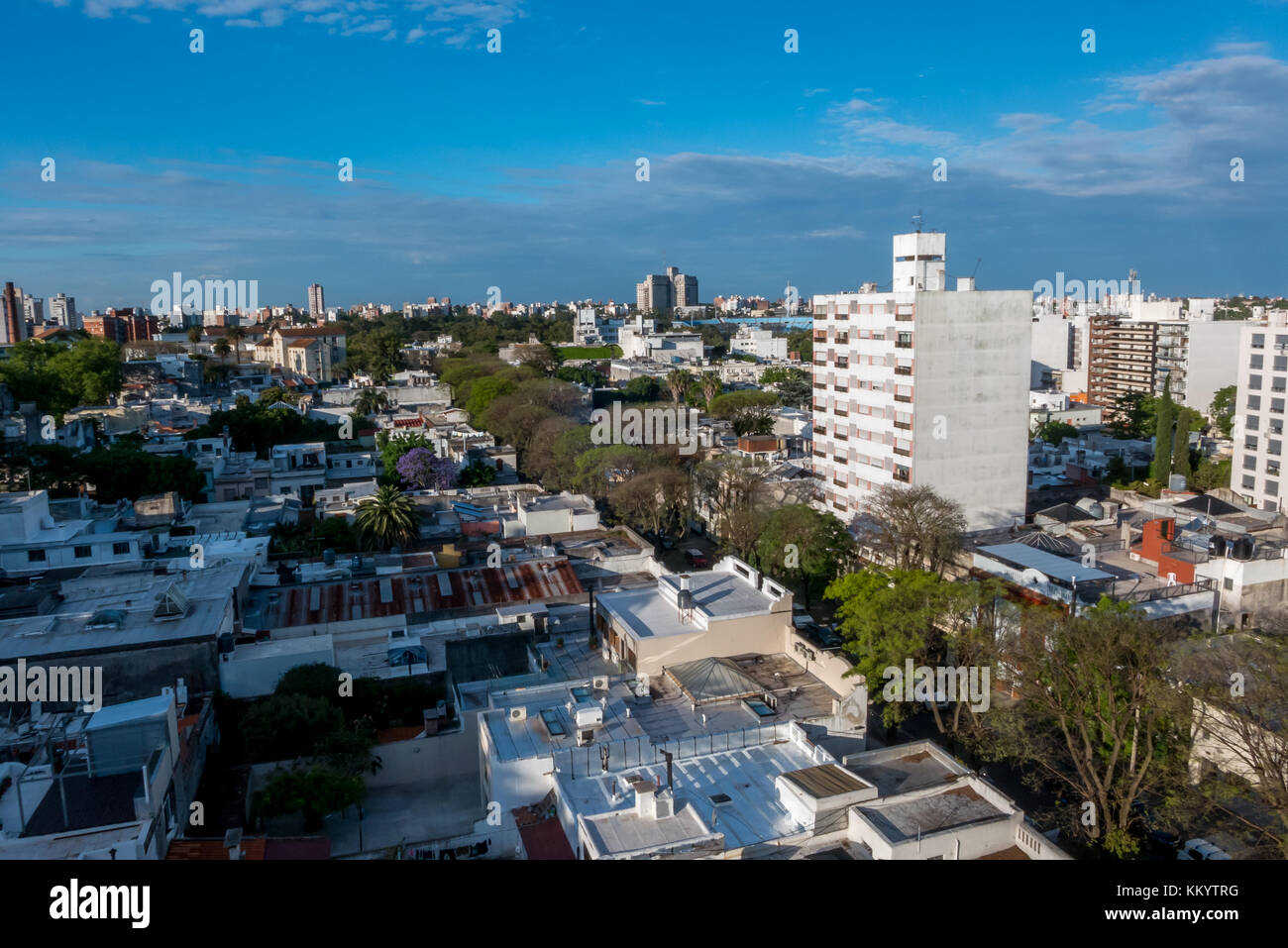 View across the city of Montevideo, Uruguay Stock Photo - Alamy