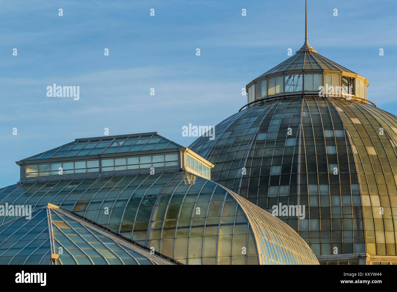 Exterior view of the Anna Scripps Whitcomb Conservatory in Belle Isle ...