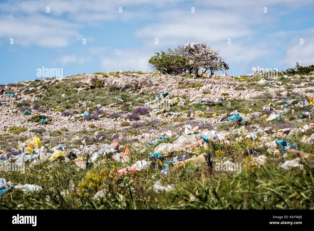 Illegal plastic recycling hi-res stock photography and images - Alamy
