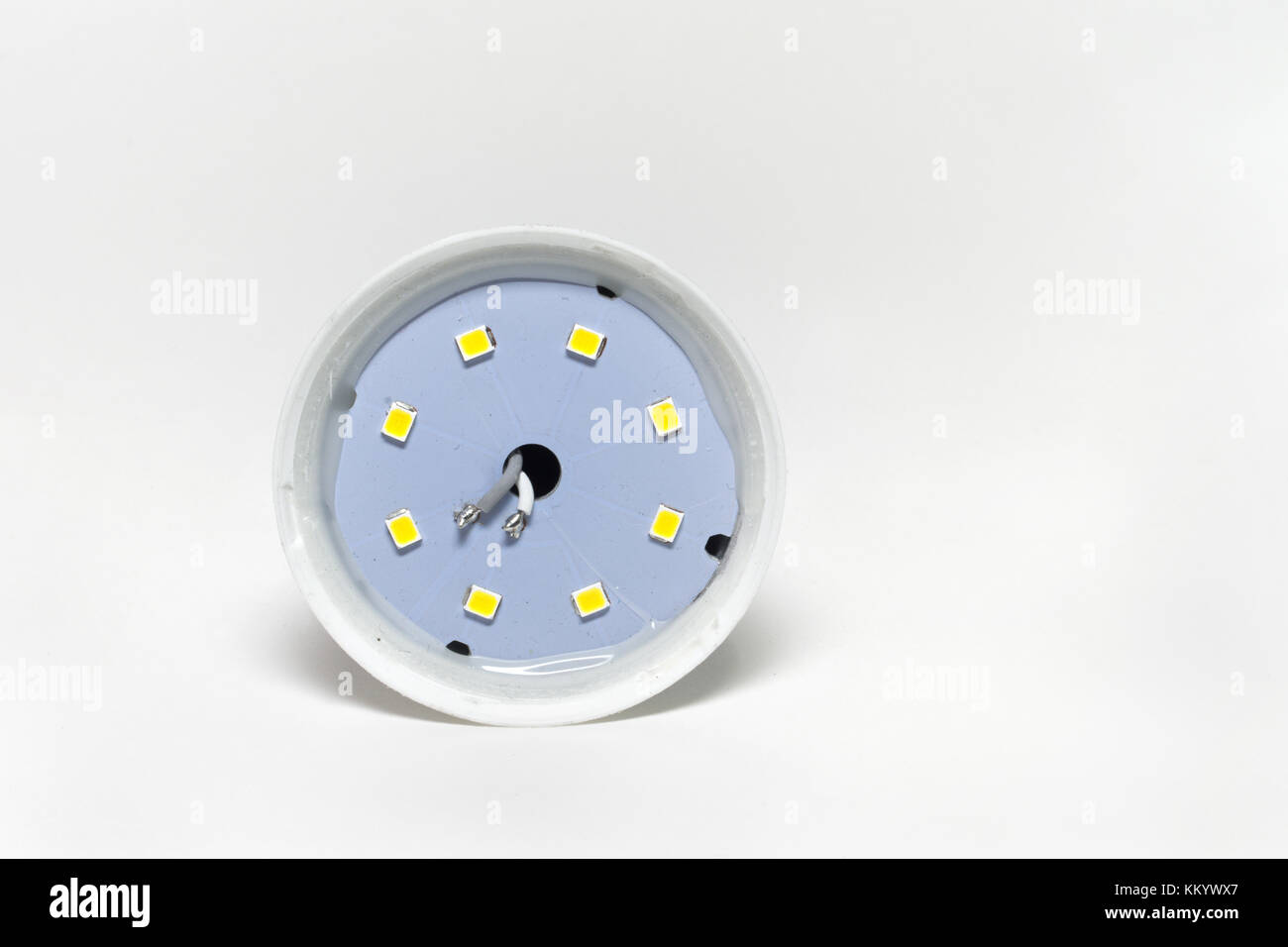 Diode bulb without diffuser. Internal structure of lamp: superBright ...