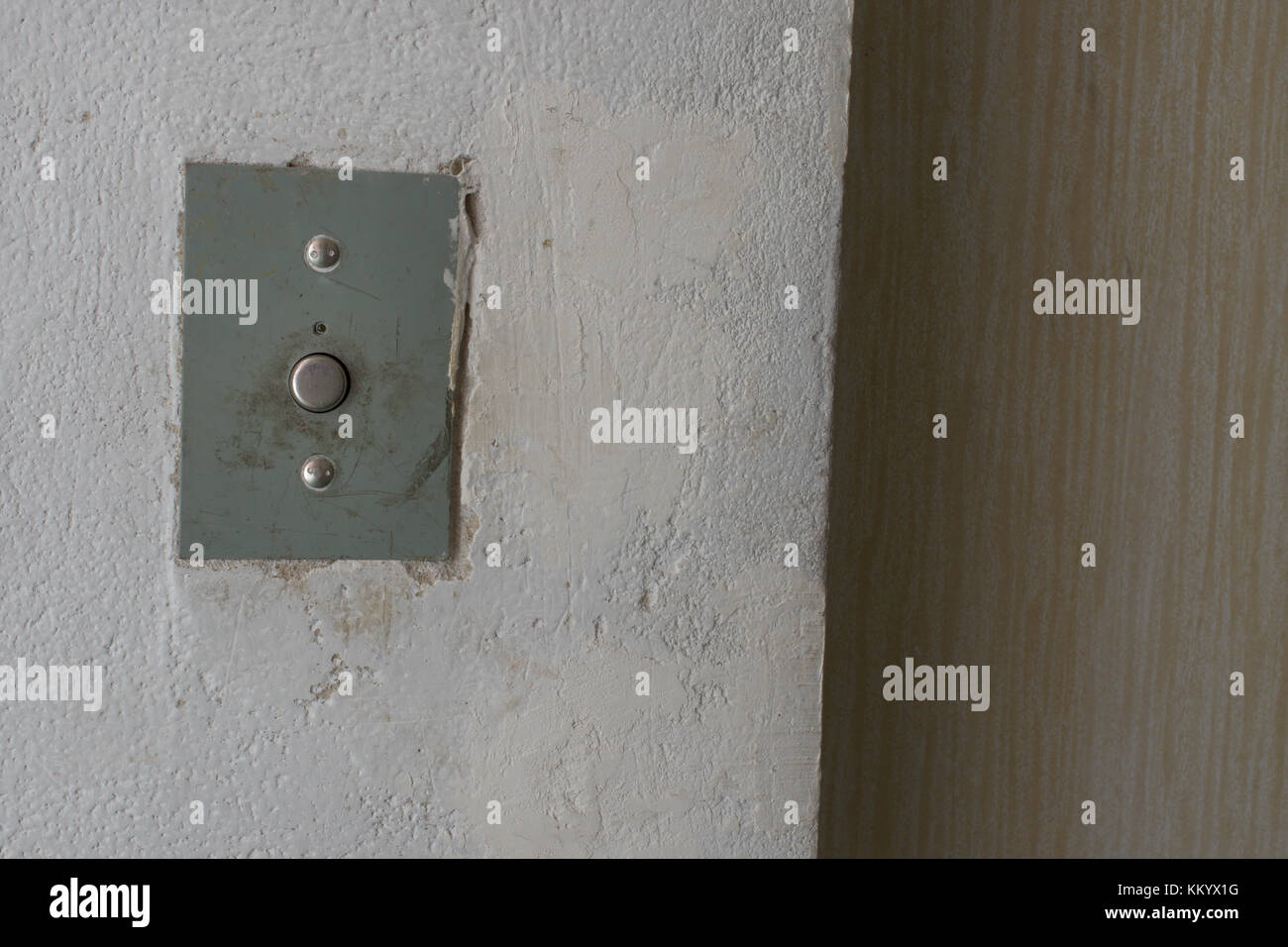 panel lift call button Stock Photo - Alamy