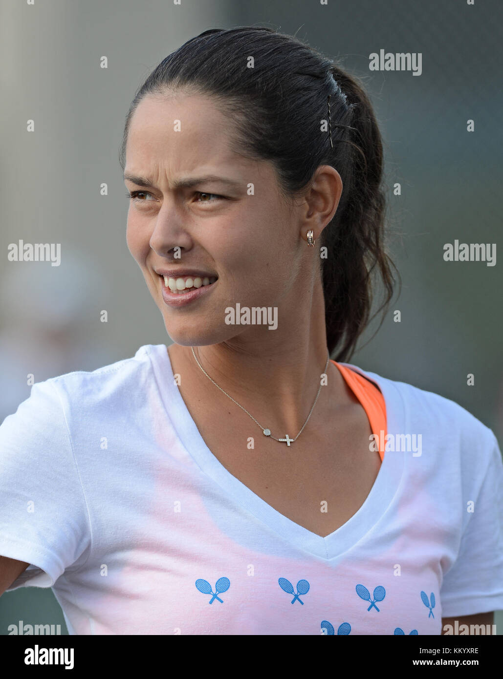 KEY BISCAYNE, FL - MARCH 18: Ana Ivanovic at the Fifth Annual Ritz ...