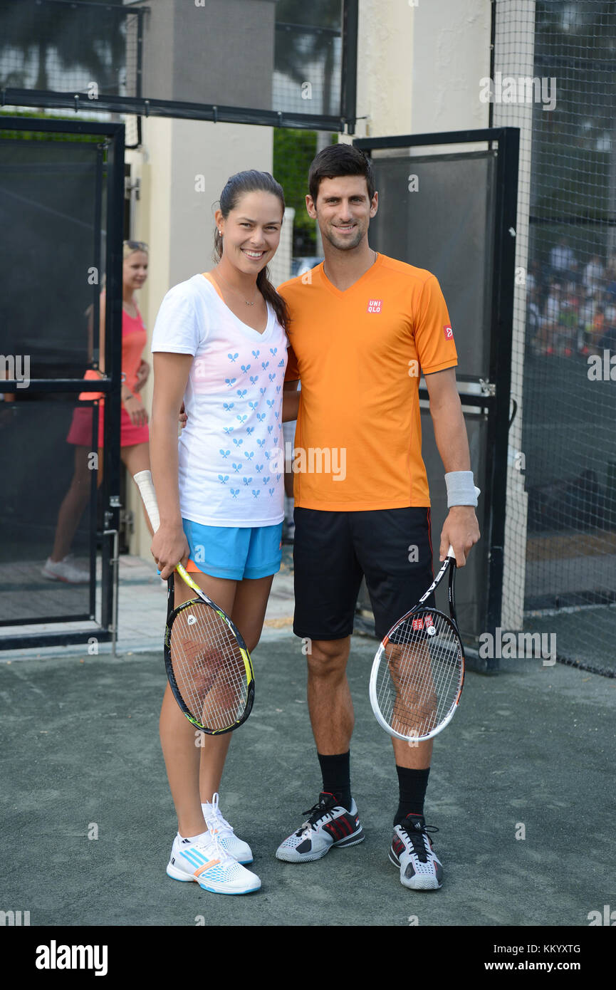 Ana Ivanovic And Novak Djokovic Kiss