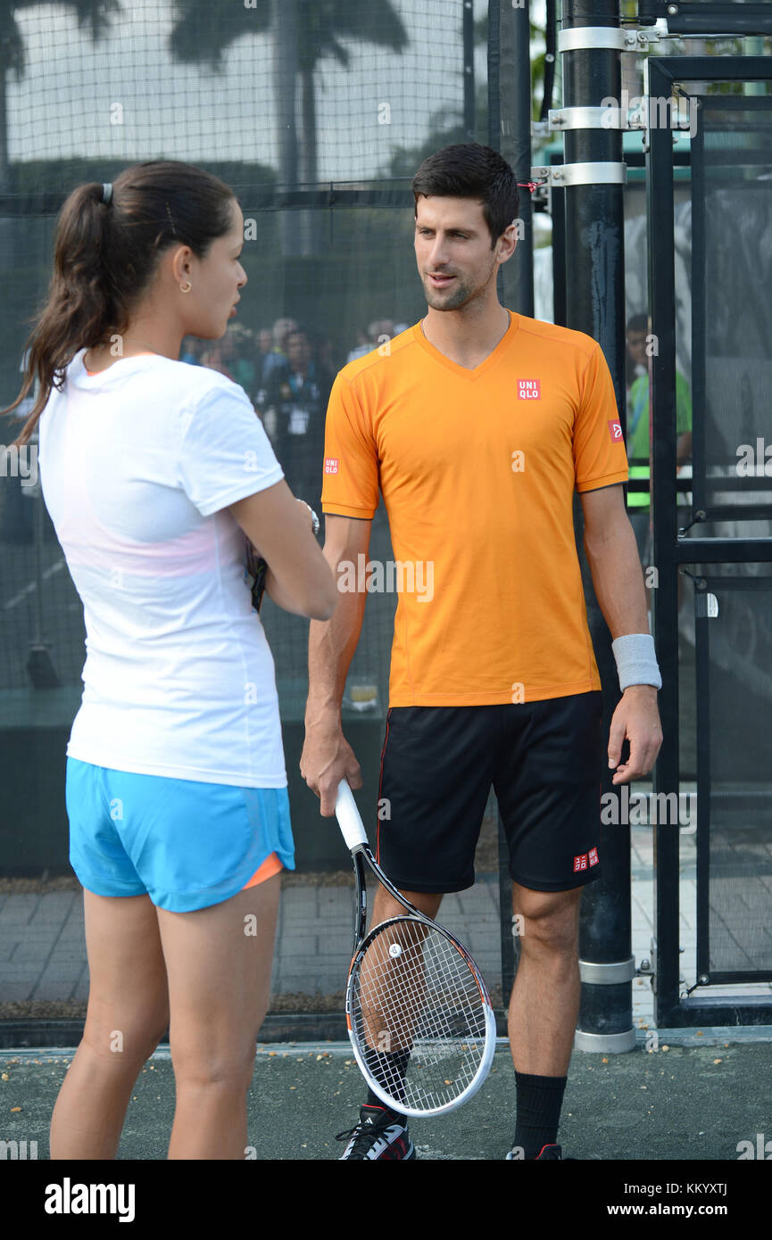 Ana Ivanovic And Novak Djokovic Kiss