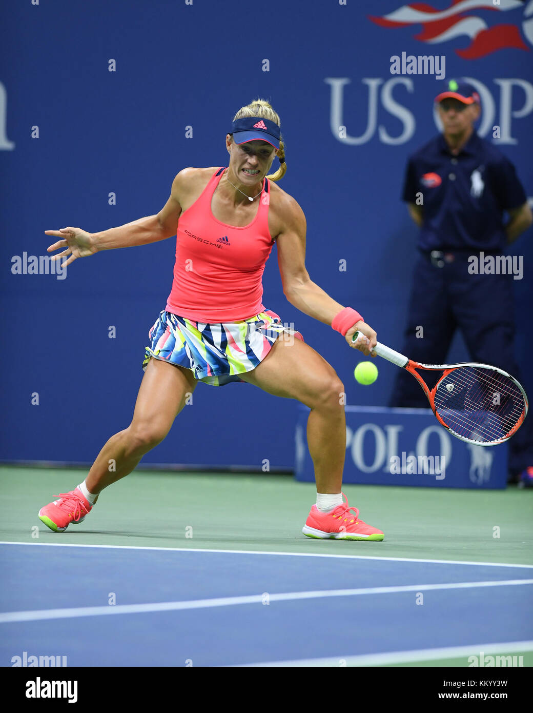 NEW YORK, NY - SEPTEMBER 02: Angelique Kerber on Day five of the 2016 ...
