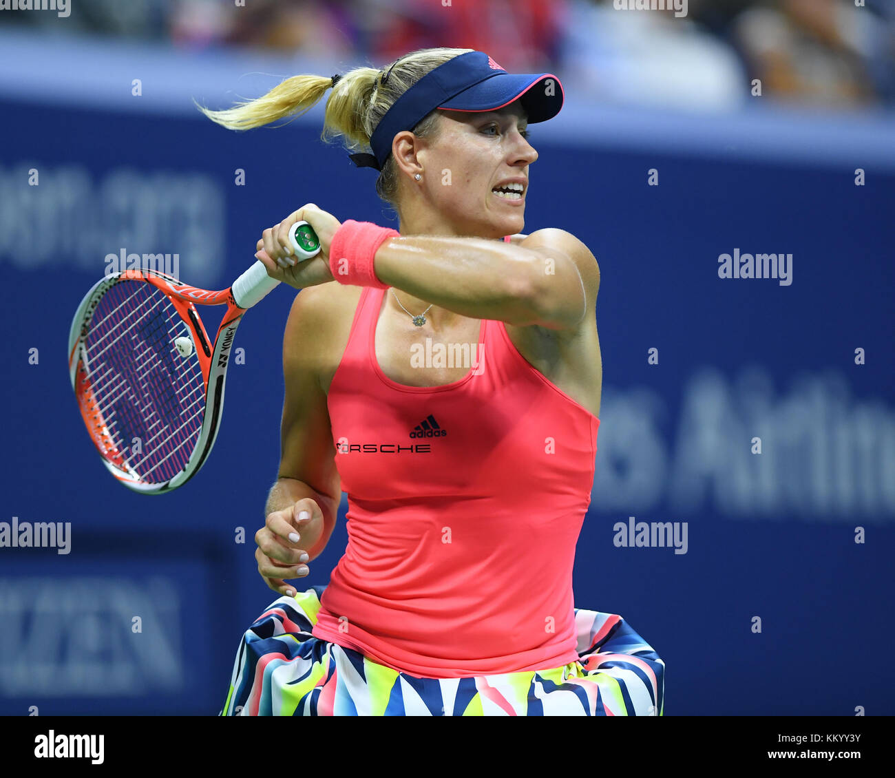NEW YORK, NY - SEPTEMBER 02: Angelique Kerber on Day five of the 2016 ...