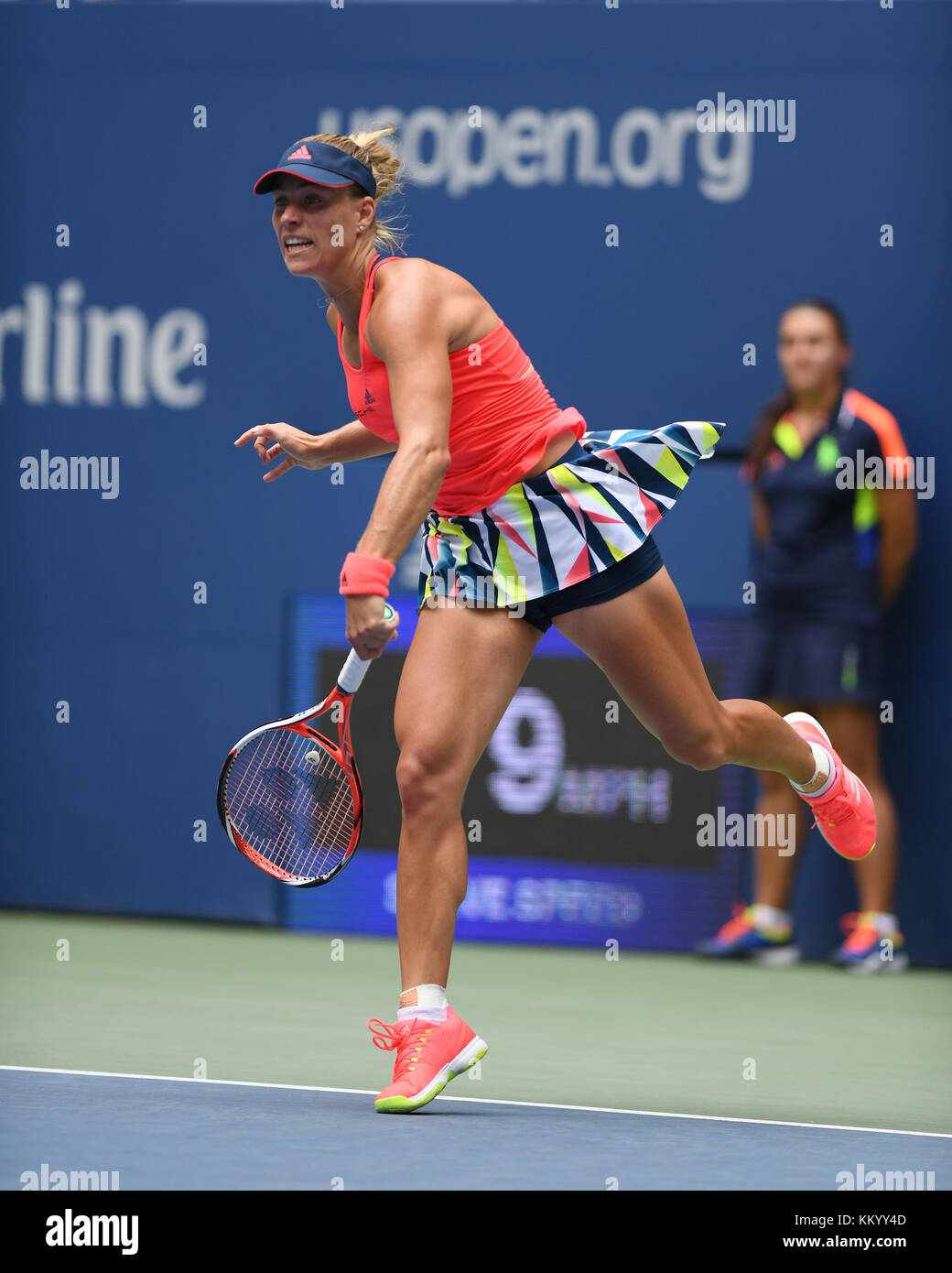 NEW YORK, NY - SEPTEMBER 06: Angelique Kerber on Day Nine of the 2016 ...