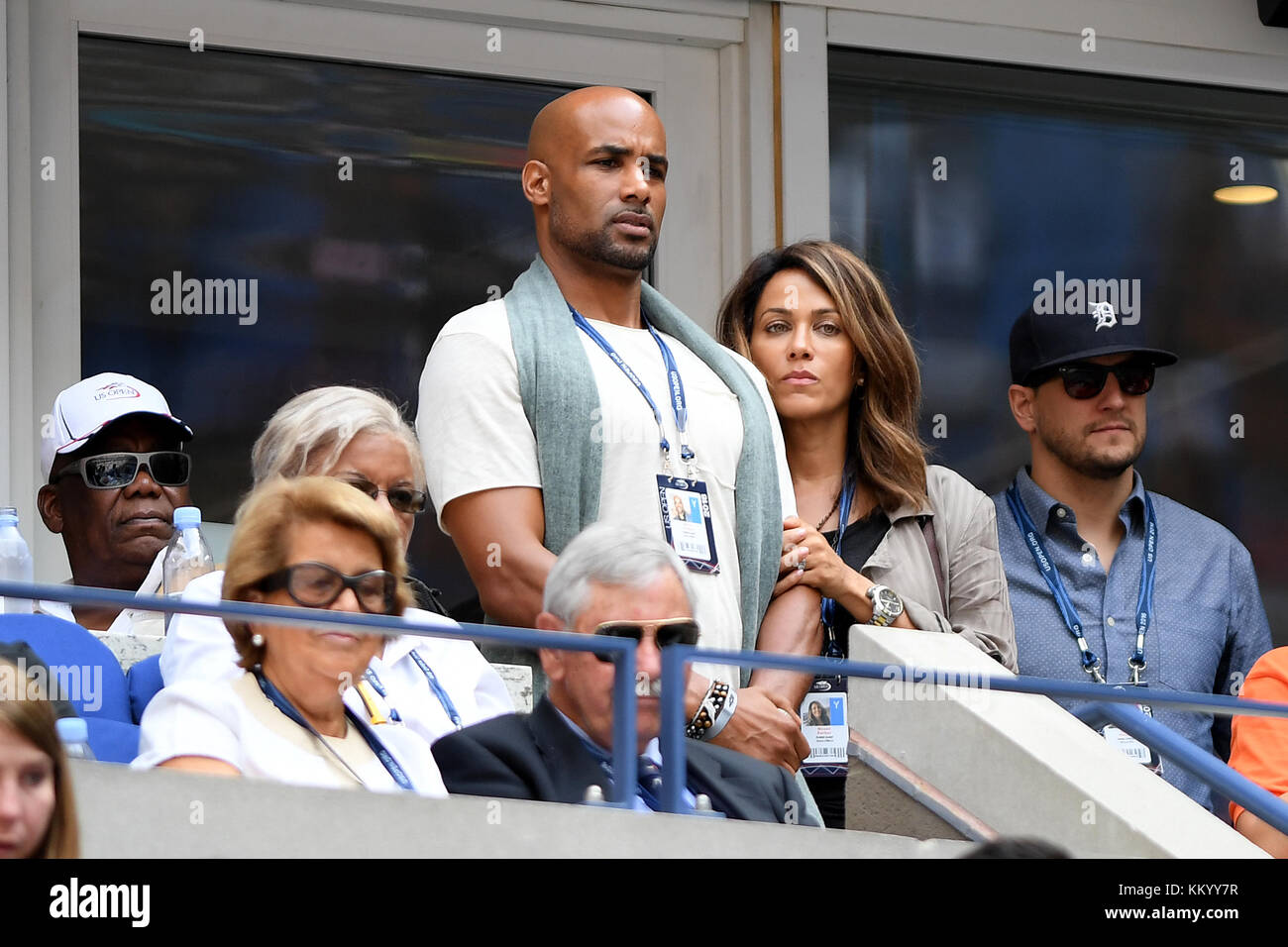 NEW YORK, NY - SEPTEMBER 05: Boris Kodjoe, Nicole Ari Parker on Day ...
