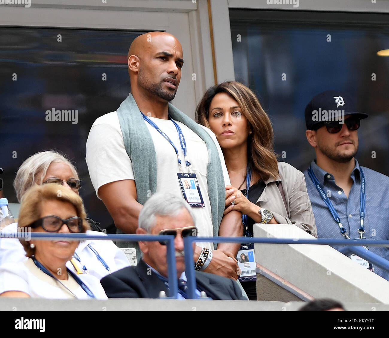 NEW YORK, NY - SEPTEMBER 05: Boris Kodjoe, Nicole Ari Parker on Day ...