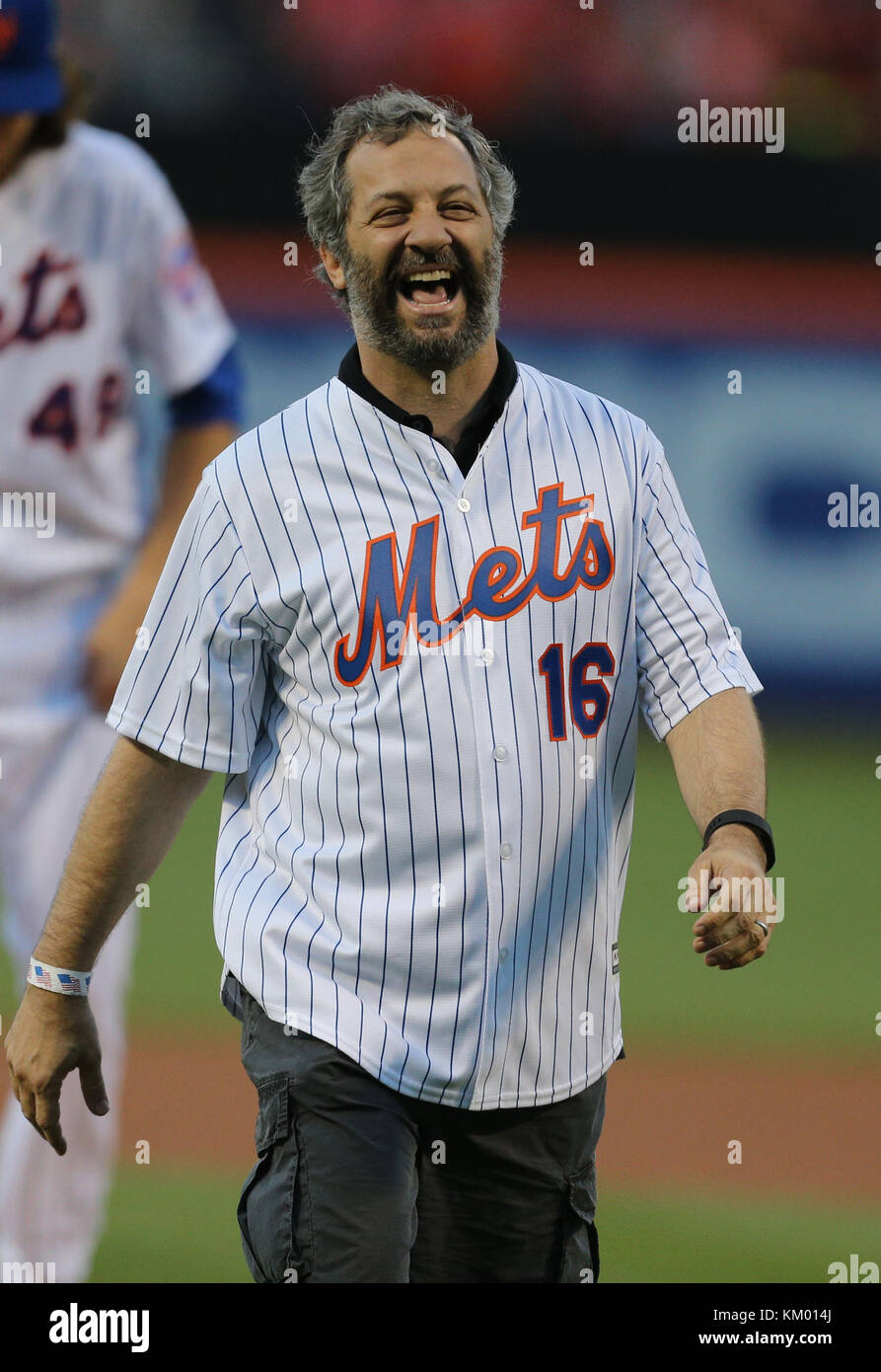 NEW YORK, NY - AUGUST 02: Judd Apatow was joined by his wife Leslie ...