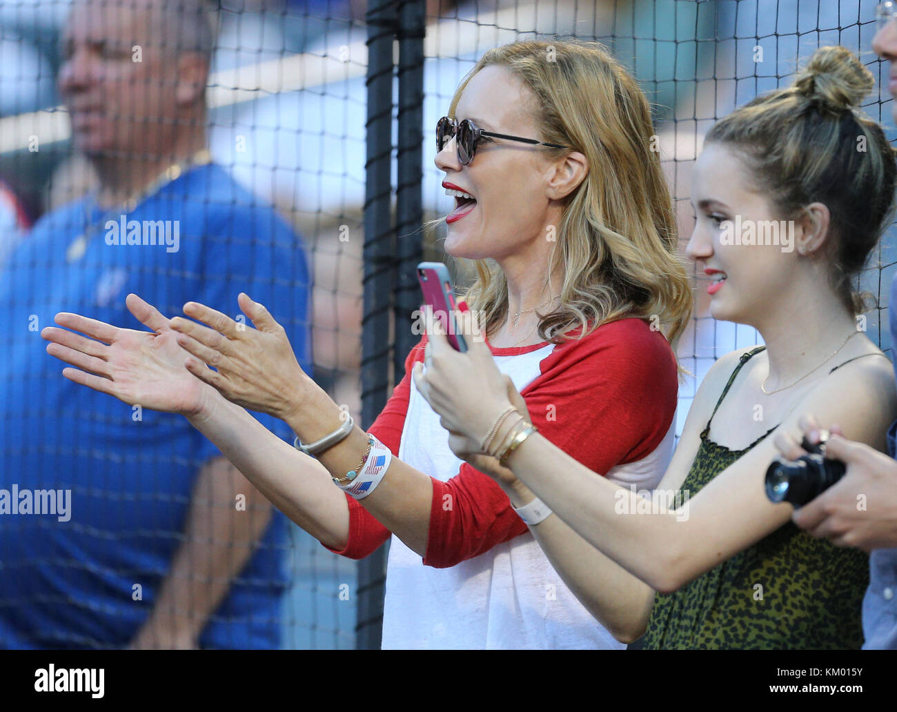 NEW YORK, NY - AUGUST 02: Judd Apatow was joined by his wife Leslie ...
