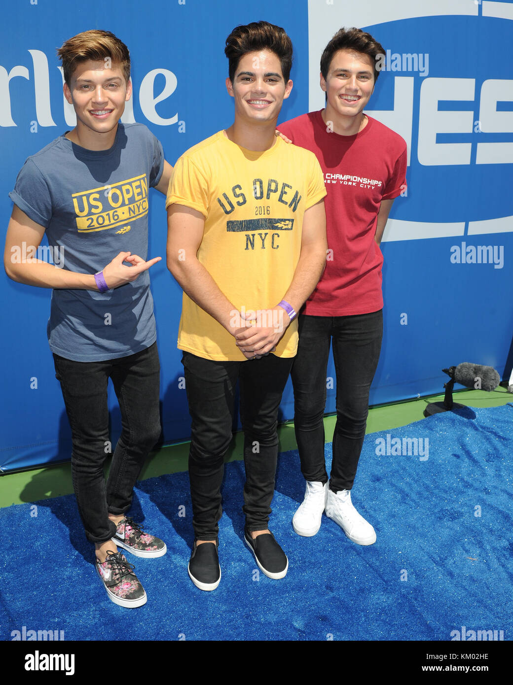 FLUSHING MEADOWS, NY - AUGUST 27: Emery Kelly, Liam Attridge, Ricky ...