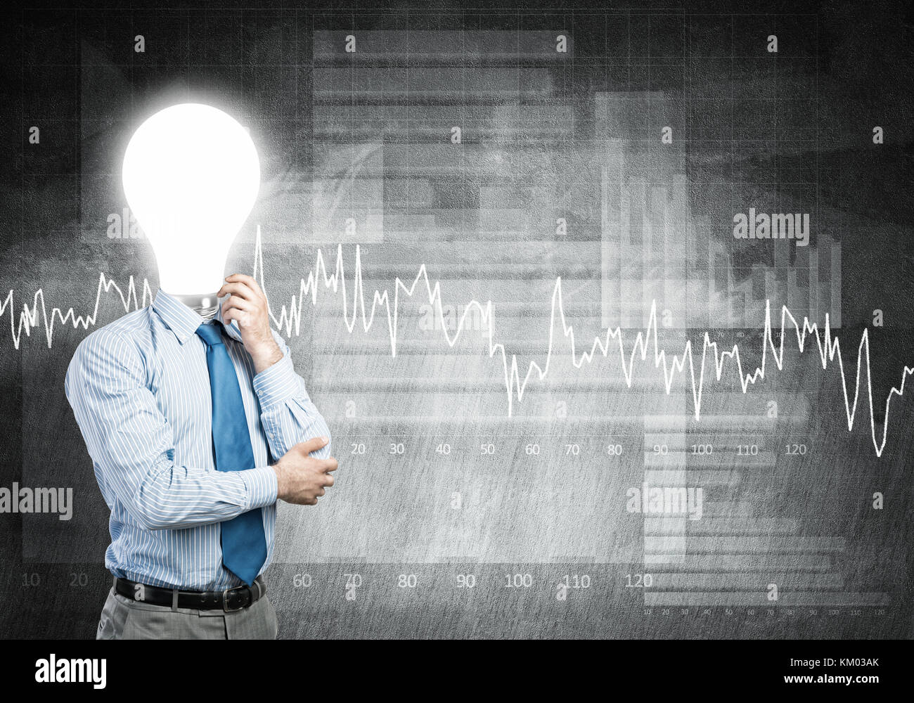 Man thinking over his idea Stock Photo - Alamy