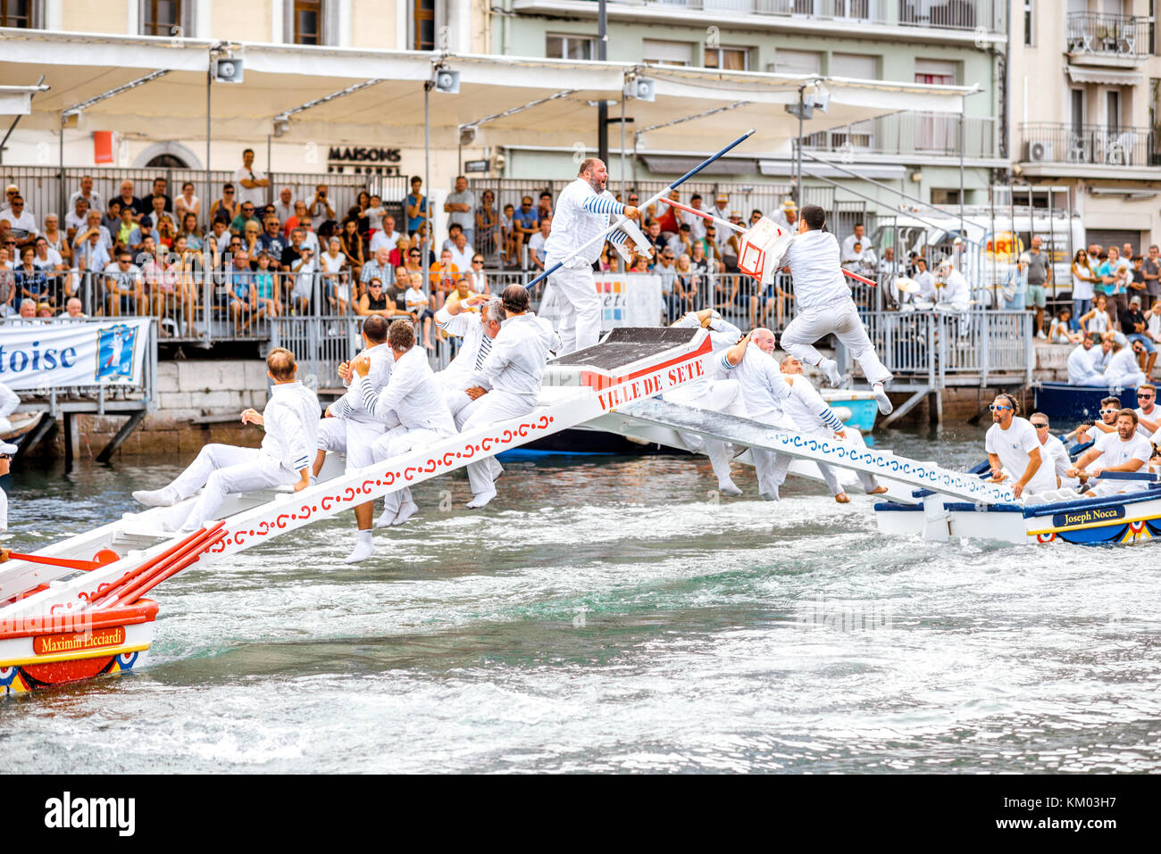 Water Jousting Languedoc High Resolution Stock Photography and Images ...