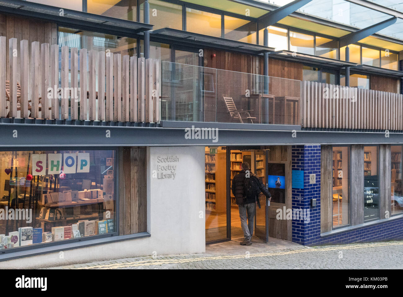 Scottish Poetry Library, Edinburgh, Scotland, UK Stock Photo - Alamy