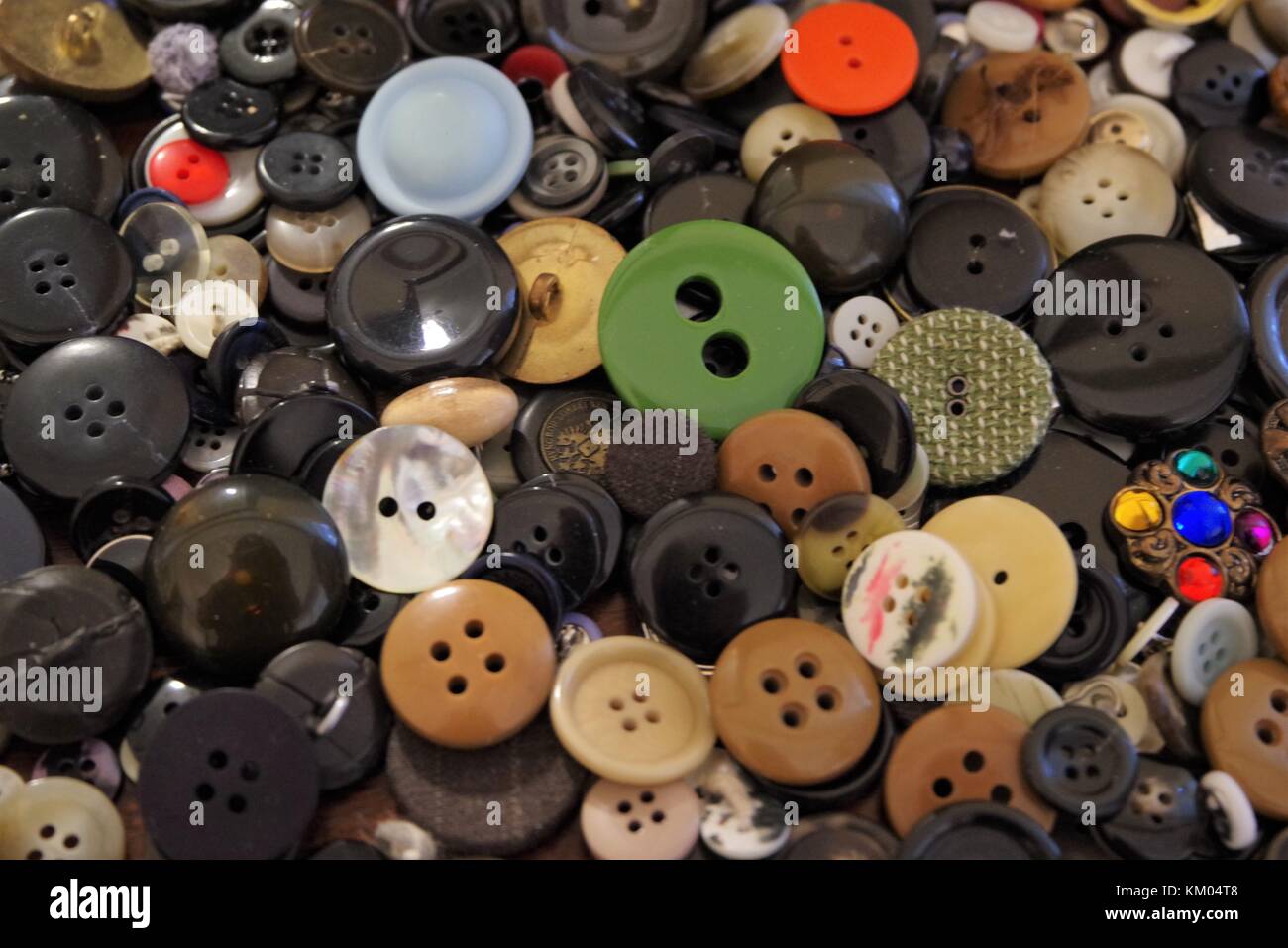 Old Buttons High Resolution Stock Photography and Images - Alamy
