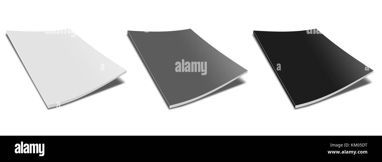 Horizontal blank book cover Black and White Stock Photos & Images - Alamy