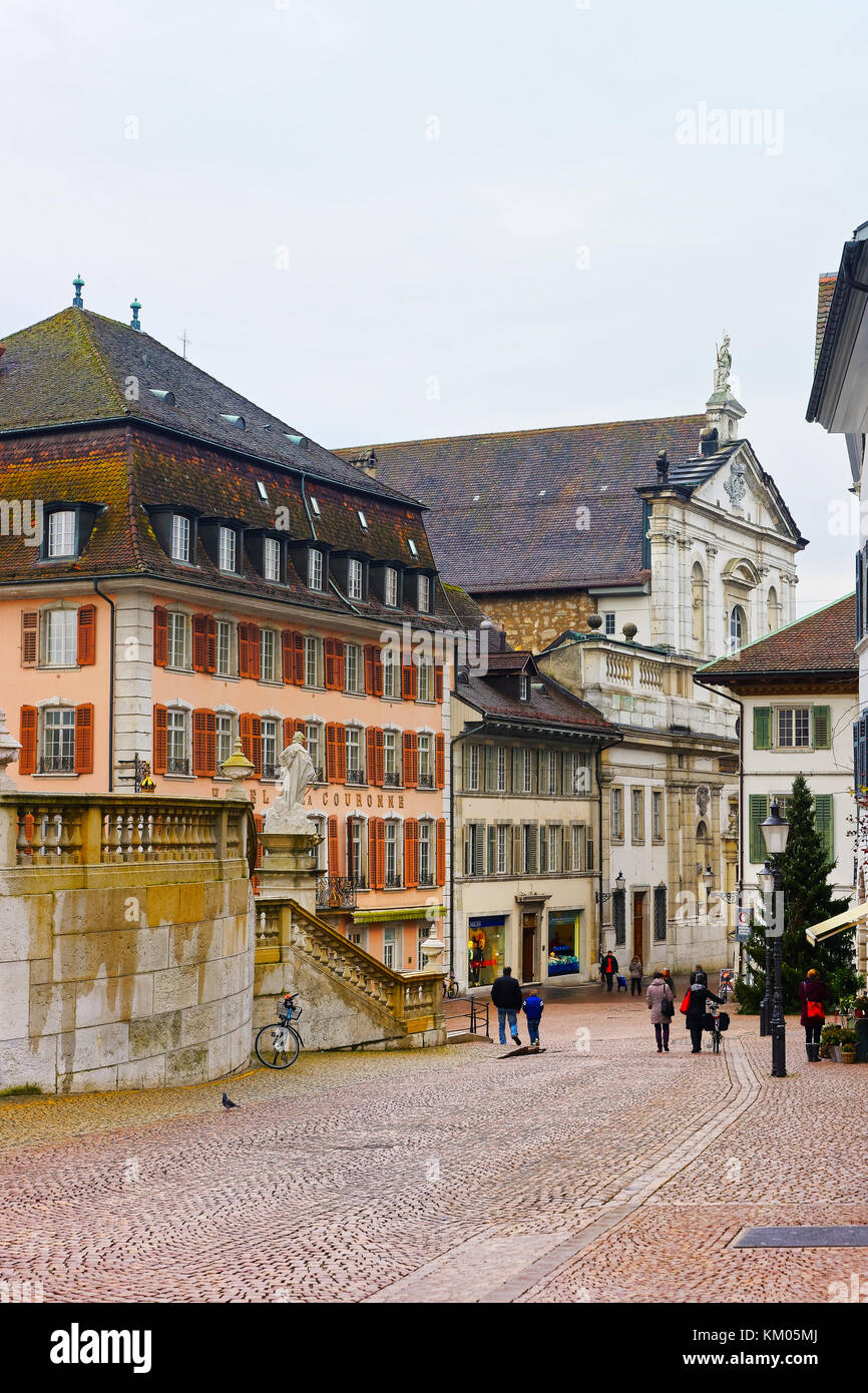 Solothurn street hi-res stock photography and images - Alamy