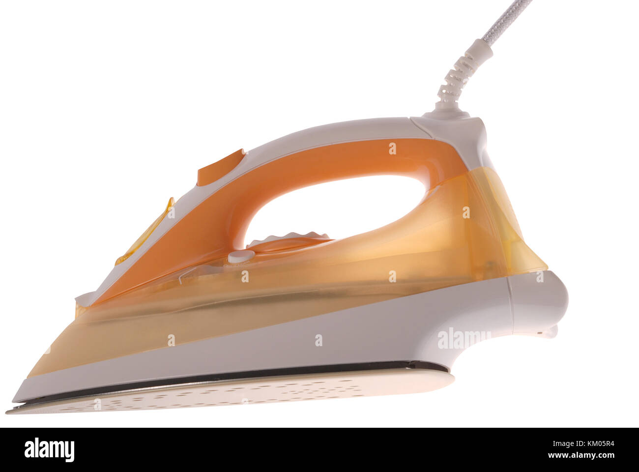 electric iron isolated on white Stock Photo - Alamy