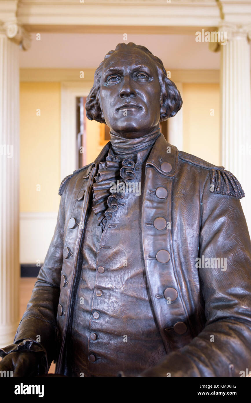 Bronze statue general george washington hi-res stock photography and ...