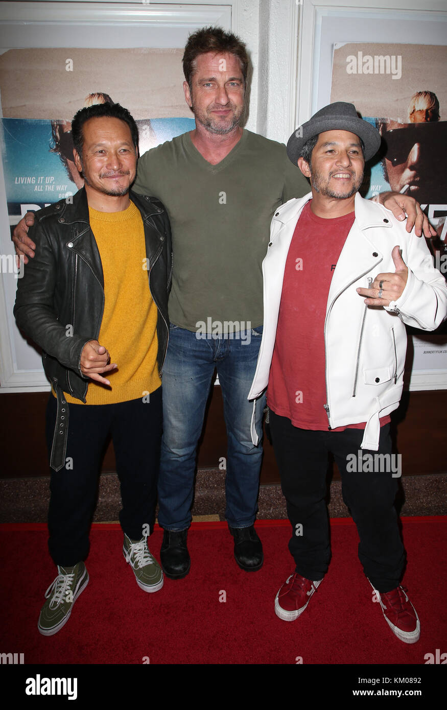 'Bunker 77' film premiere Featuring: Takuji Masuda, Gerard Butler ...