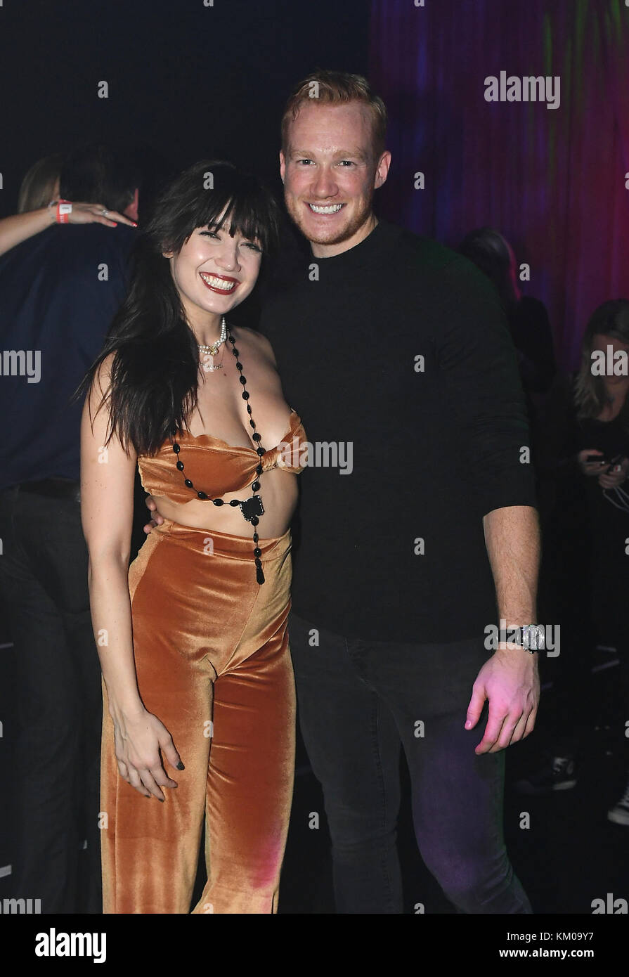Daisy Lowe and Greg Rutherford at The Vodafone Vaults to launch new ...