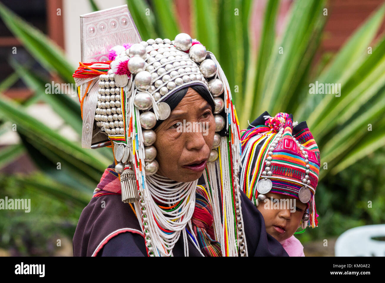 Traditional akha tribal hi-res stock photography and images - Alamy