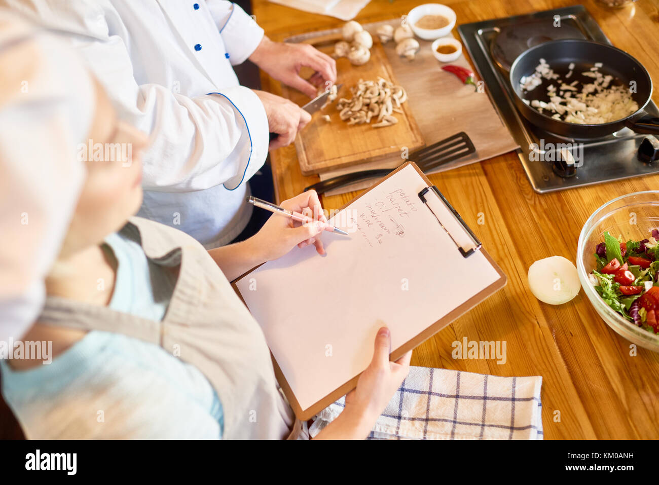 Culinary Workshop at Full Speed Stock Photo - Alamy