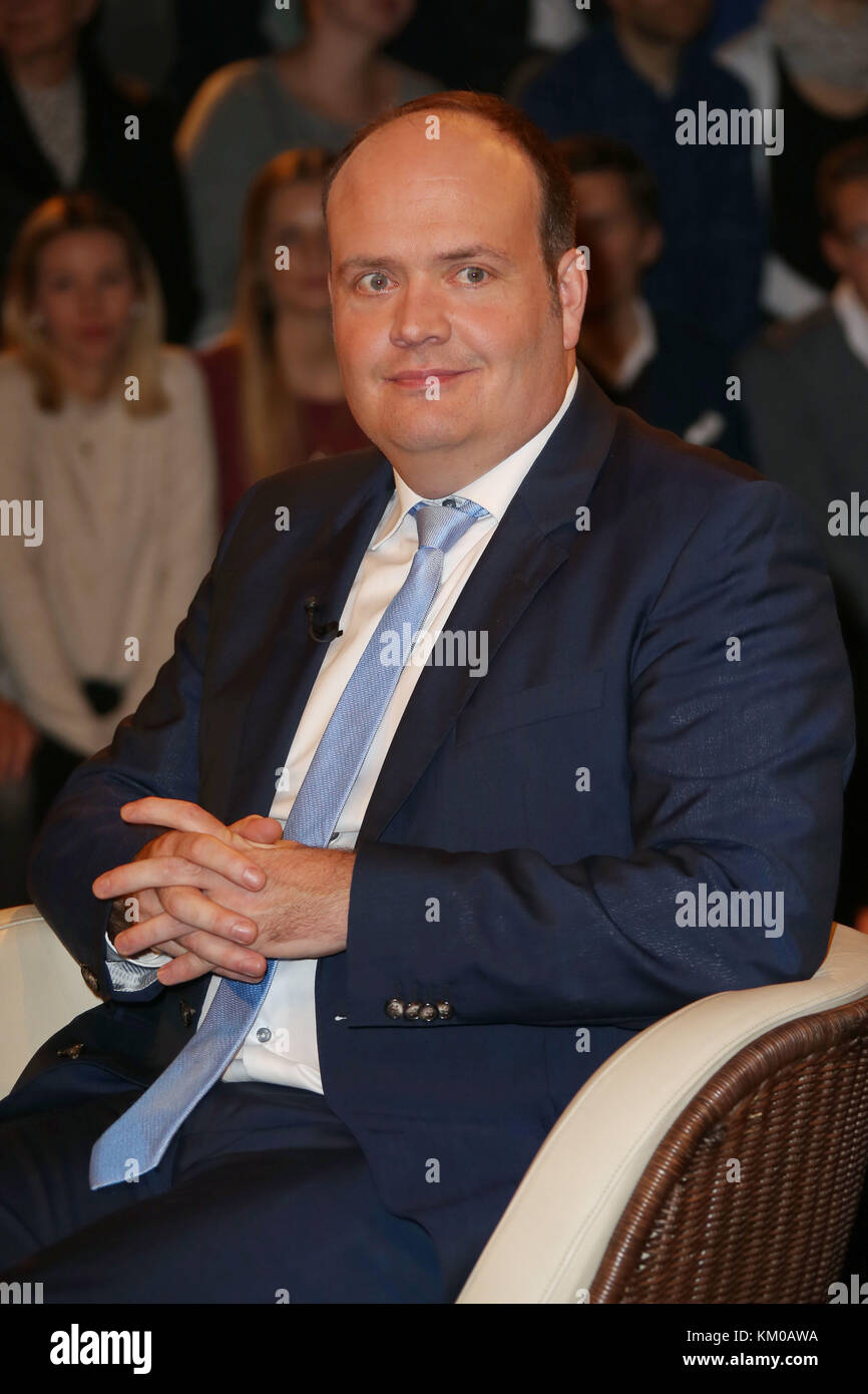 Markus Lanz Talkshow in Hamburg Featuring: Robin Alexander (Journalist ...