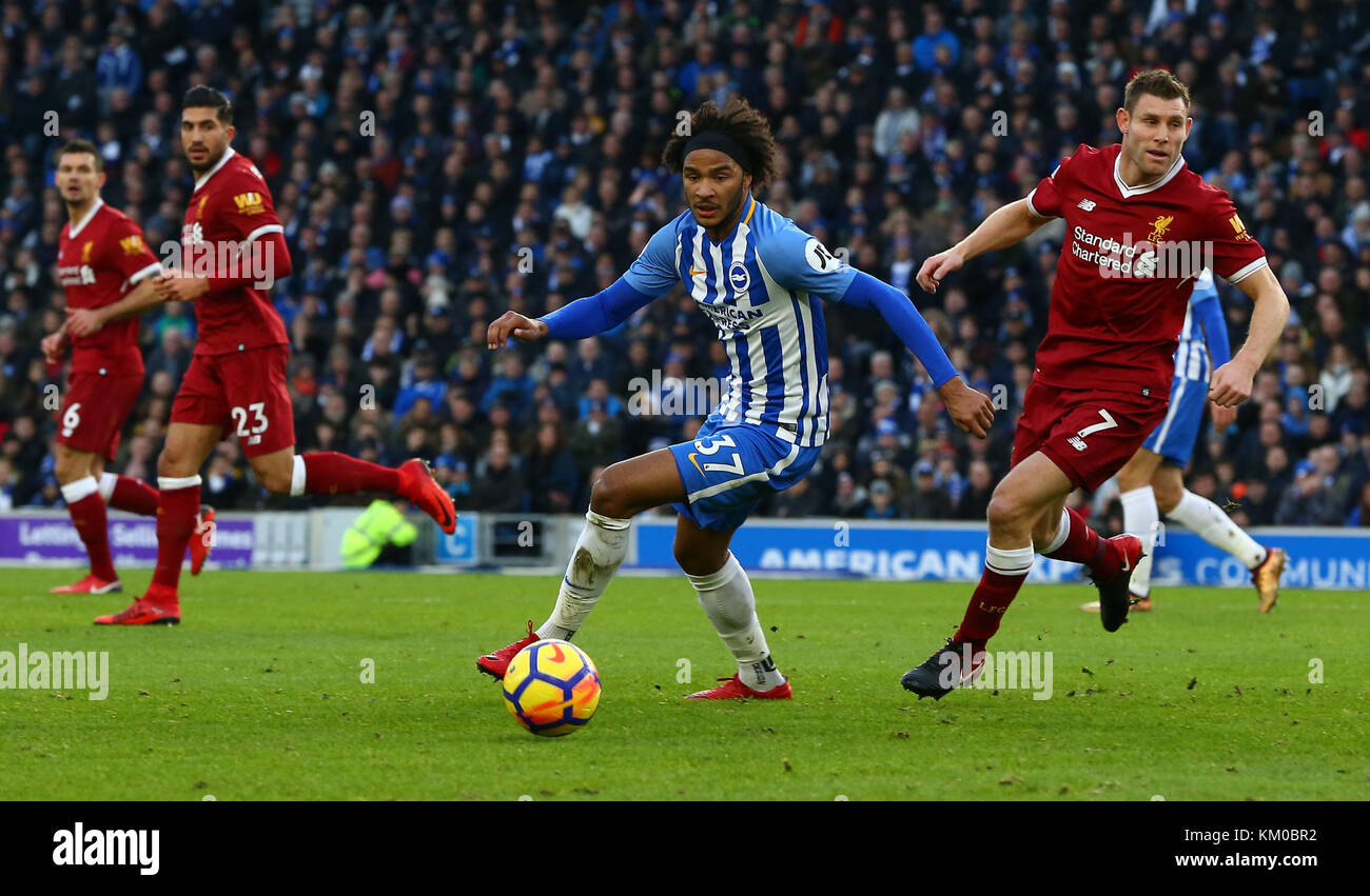 Izzy Brown of Brighton during the Premier League match between Brighton ...