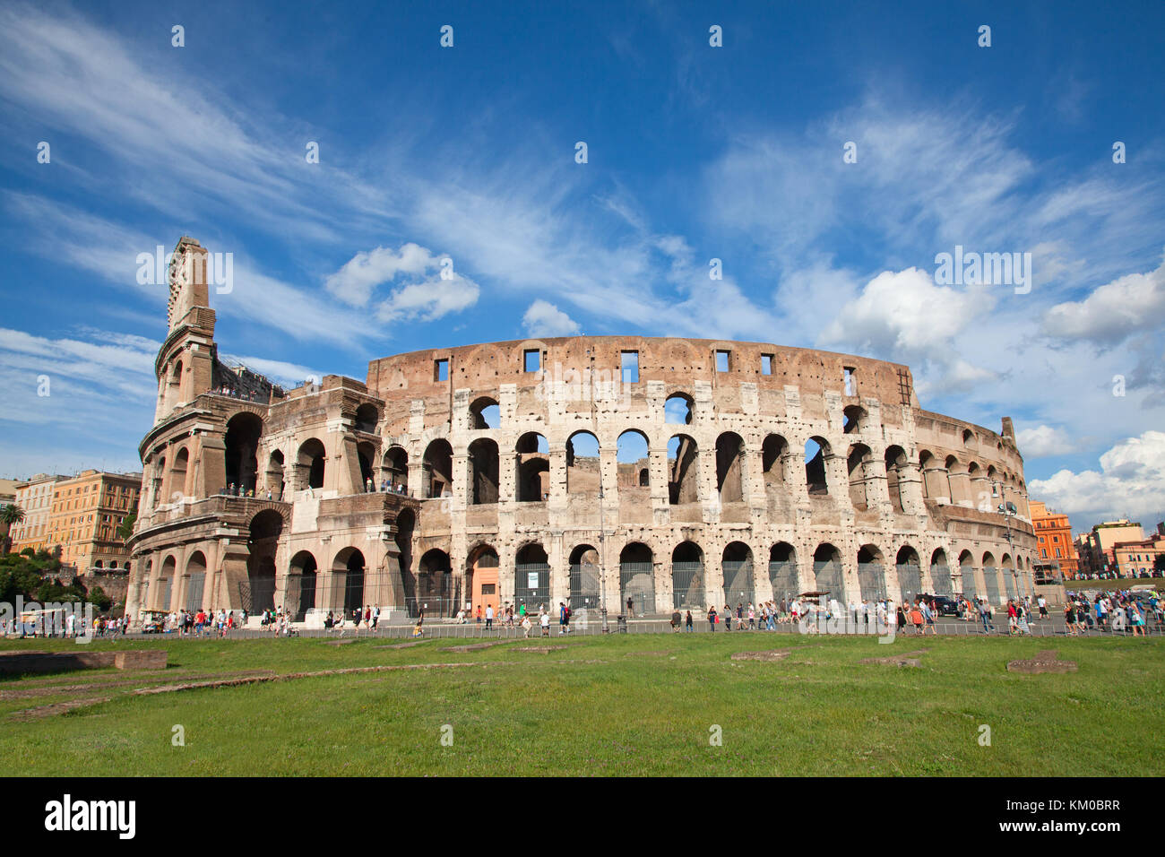 Ruins of the colloseum in Rome, Italy Stock Photo - Alamy