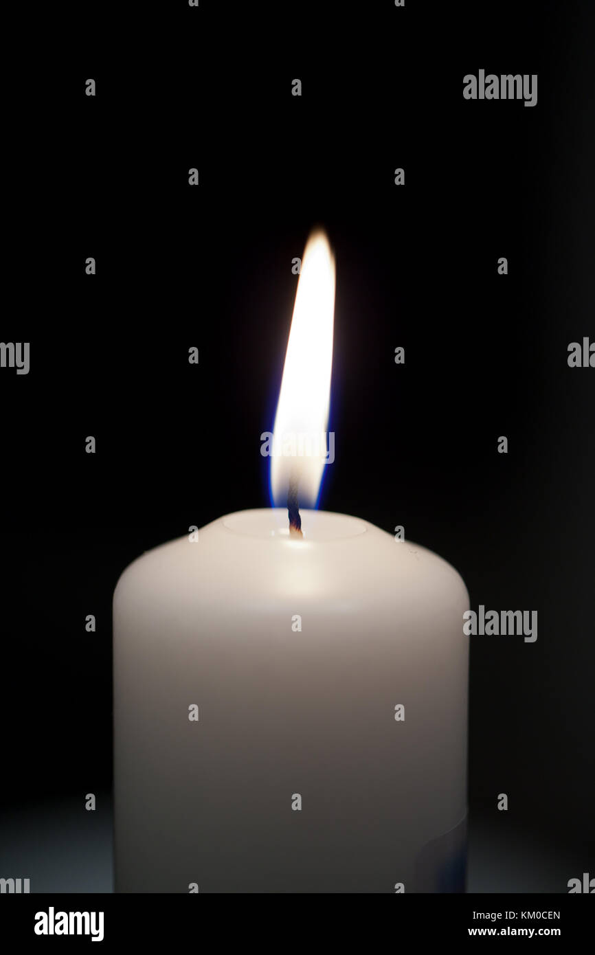 Flame of candle Stock Photo - Alamy