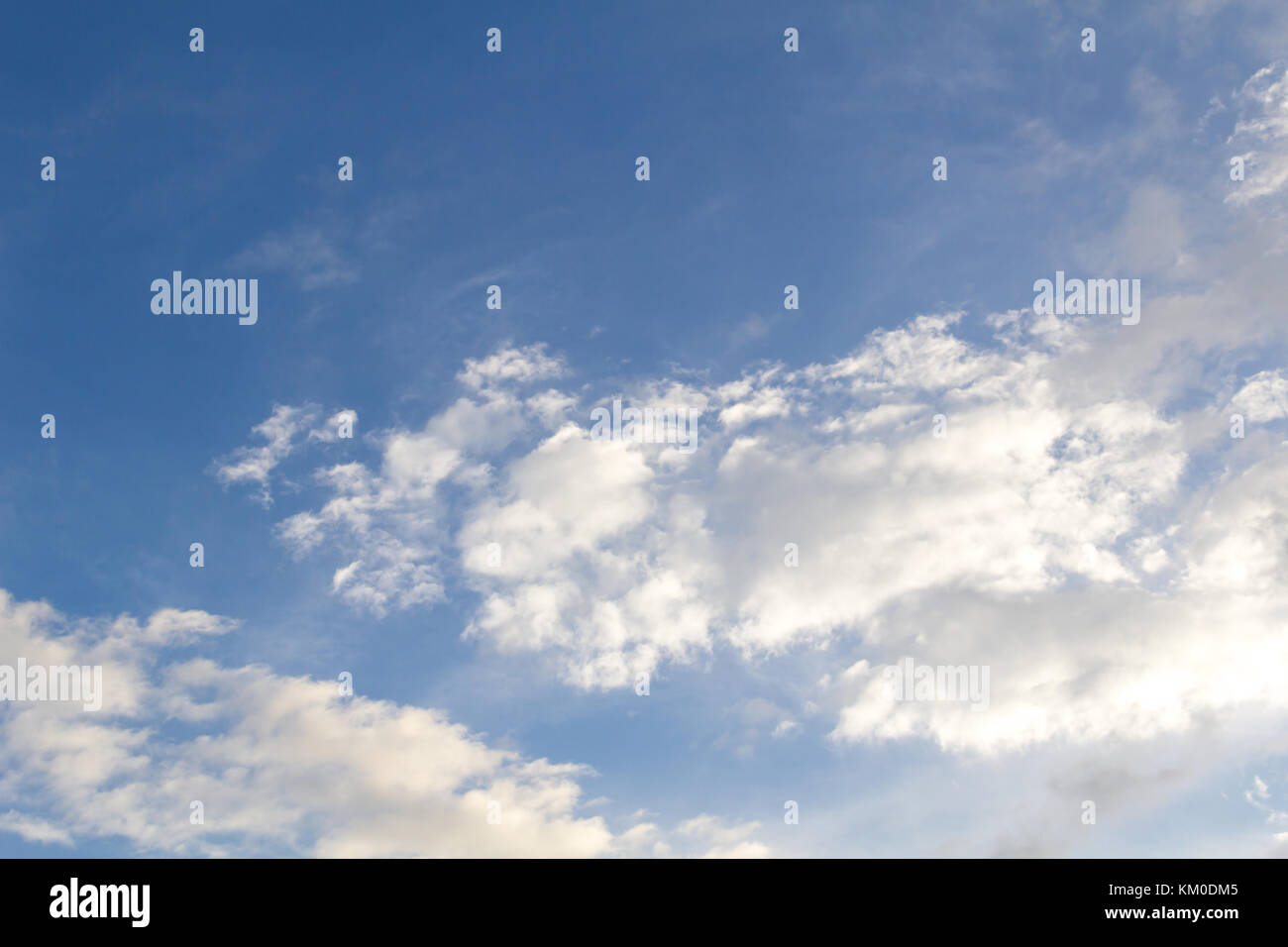 Blue sky background with clouds. aerial photography Stock Photo - Alamy
