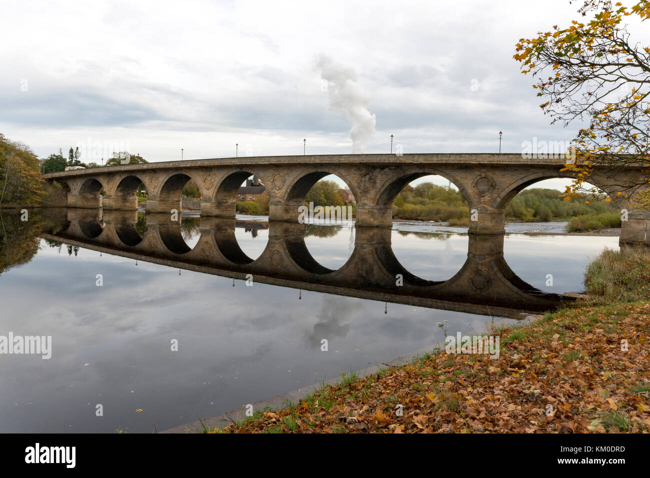 Hexham Road Bridge, Hexham, Northumberland Stock Photo - Alamy