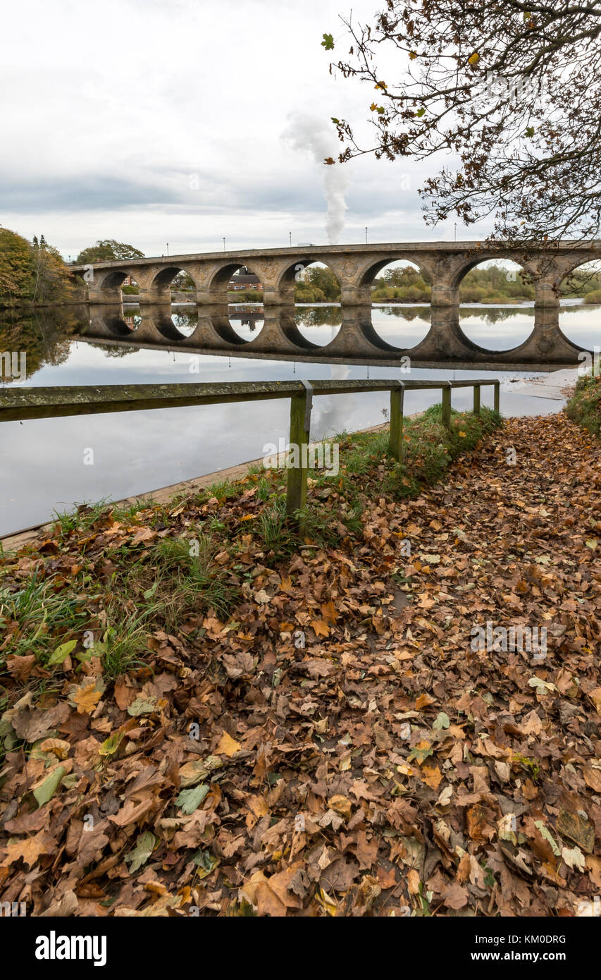 Hexham Road Bridge, Hexham, Northumberland Stock Photo - Alamy