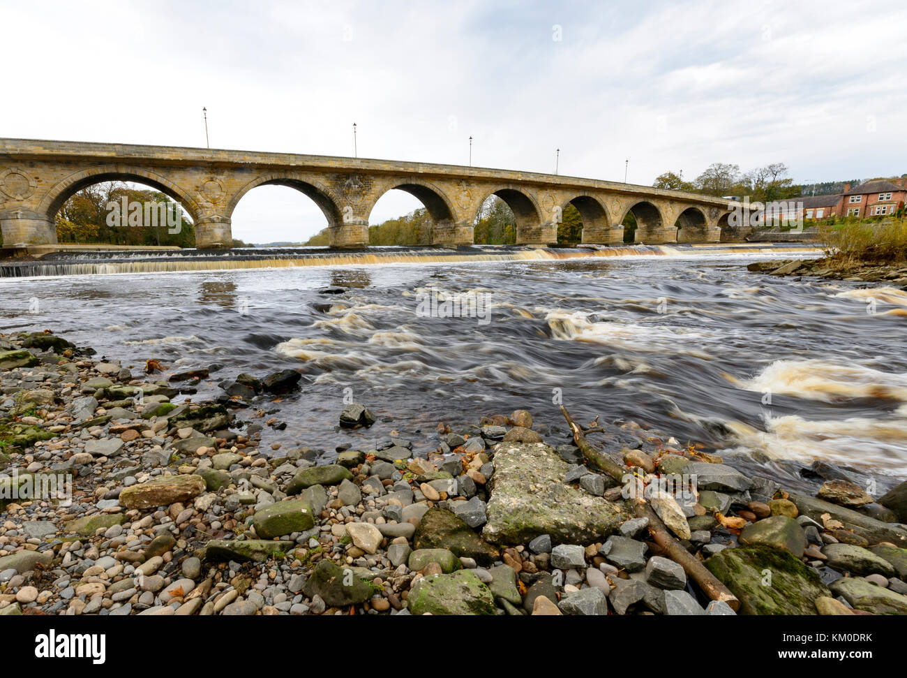 Hexham Road Bridge, Hexham, Northumberland Stock Photo - Alamy