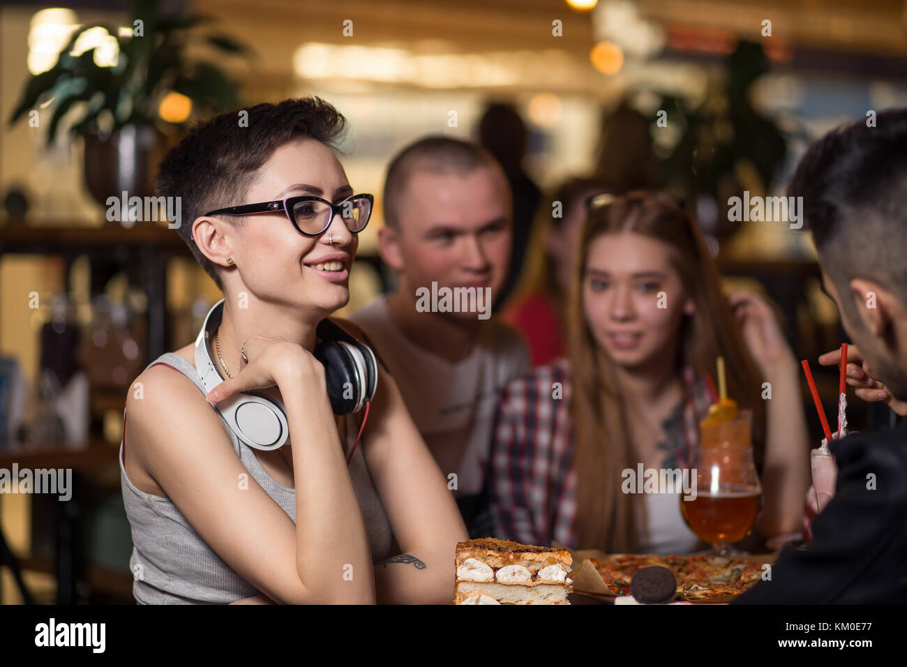 People Drinking Coffee in cafe Concept Stock Photo - Alamy