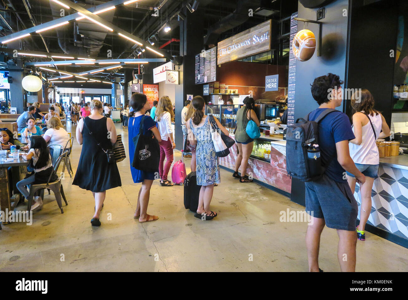 The Pennsy was a food hall in Penn Station from 2016 to 2020, New York ...